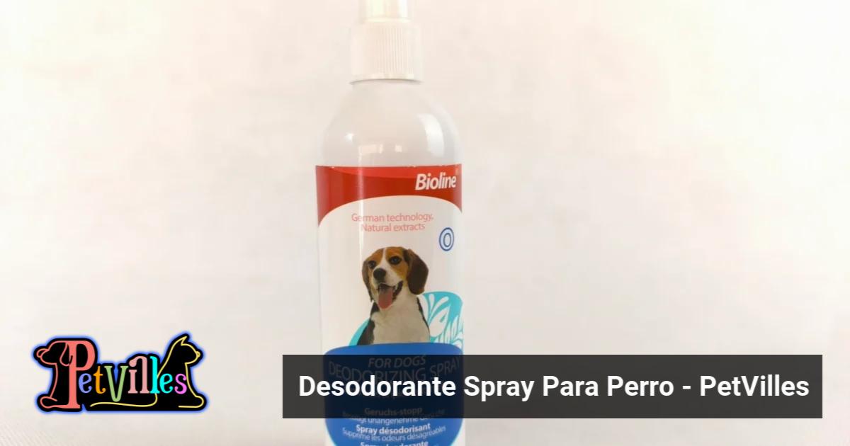 Desodorante en Spray Bioline para Perros: Frescura Instantánea - PetVilles